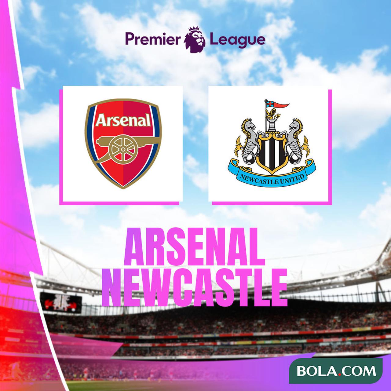 Live Streaming Liga Inggris: Arsenal Vs Newcastle