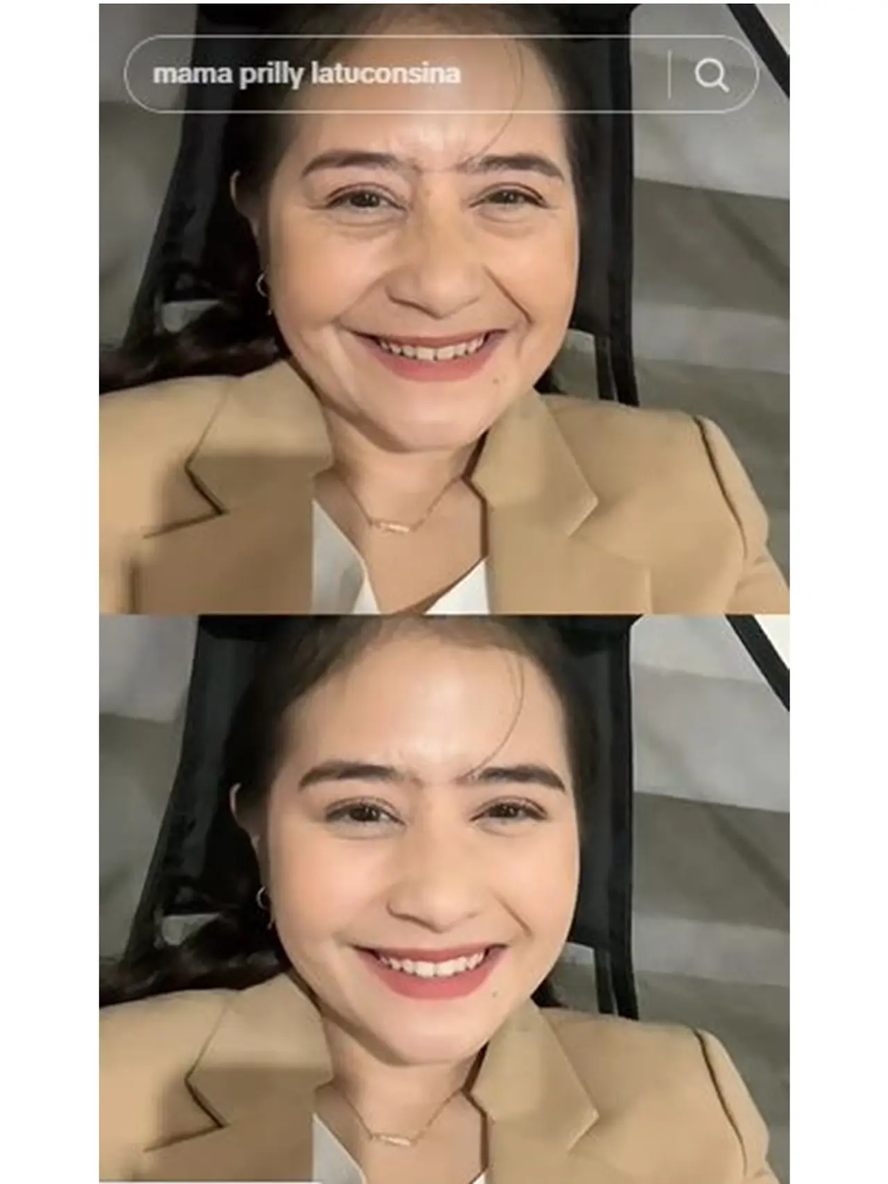 8 Artis Ikut Tren Filter Aged di TikTok, Indah Permatasari Disebut ...