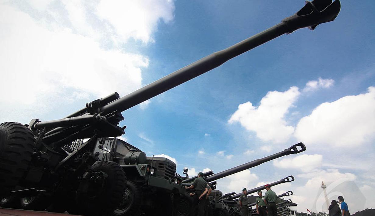 Howitzer KH 179, Senjata Andalan TNI AD yang Baru - Foto Liputan6.com