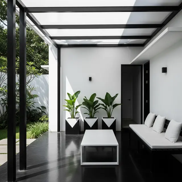 9 Model Teras Sederhana yang Bikin Elegan Desain Populer 2025, Hunian ...