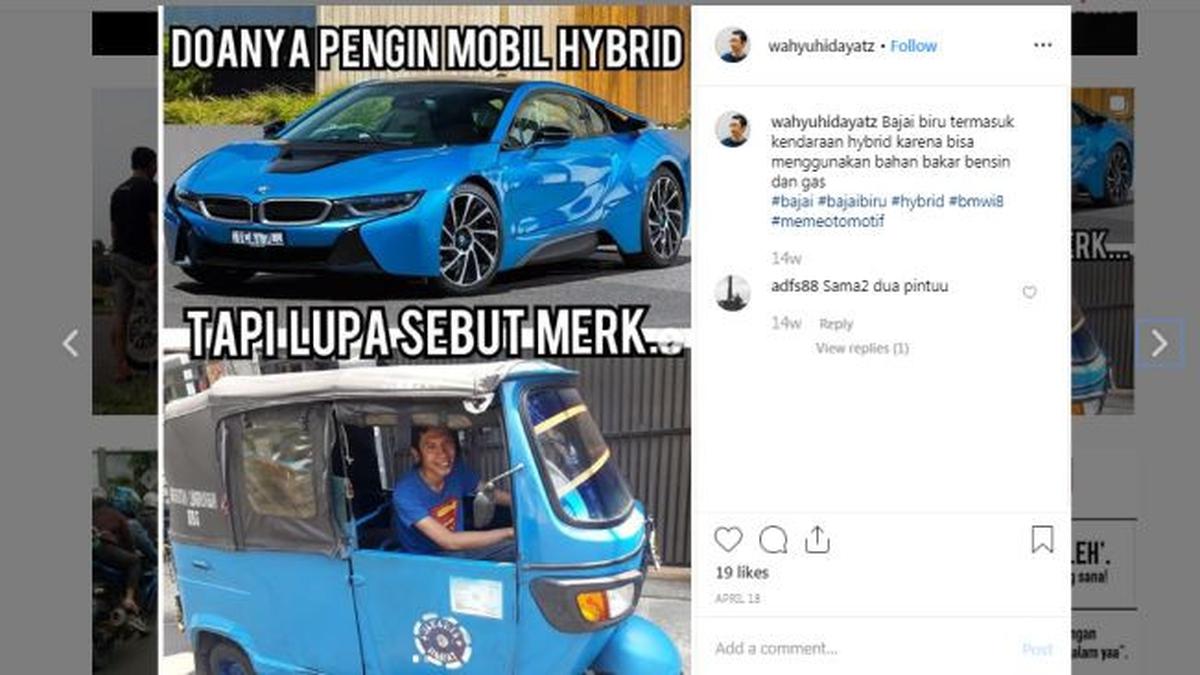 Meme Otomotif Pekan Ini: Berdoa Ingin Mobil Hybrid
