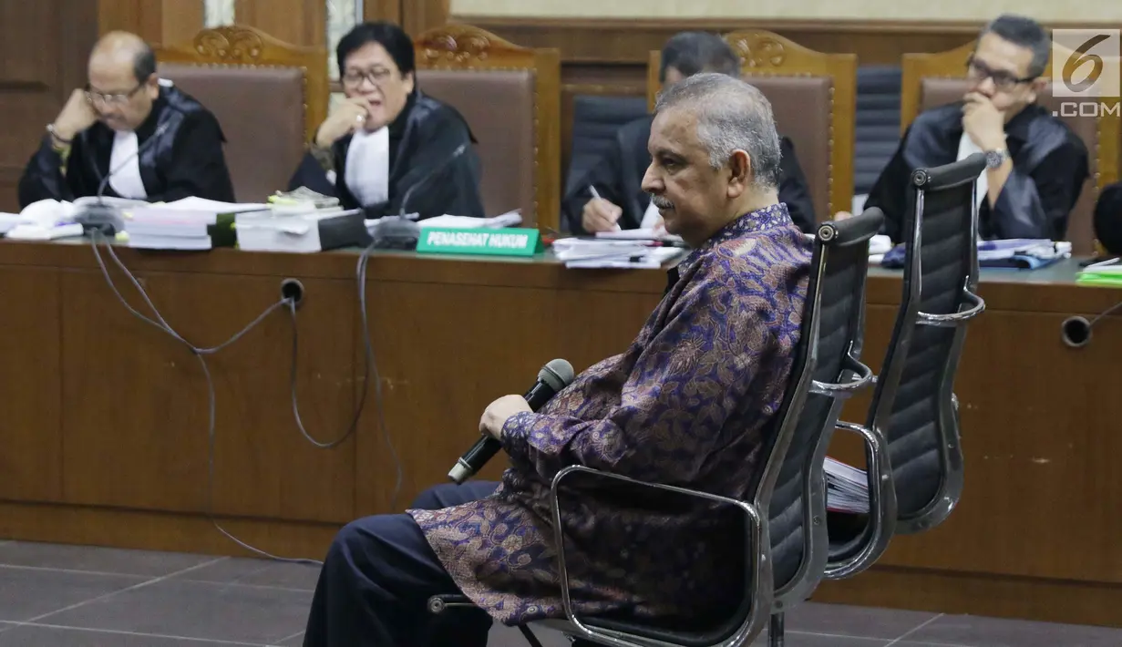 FOTO: Sidang Dugaan Suap Proyek PLTU Riau-1, Sofyan Basir Jalani ...