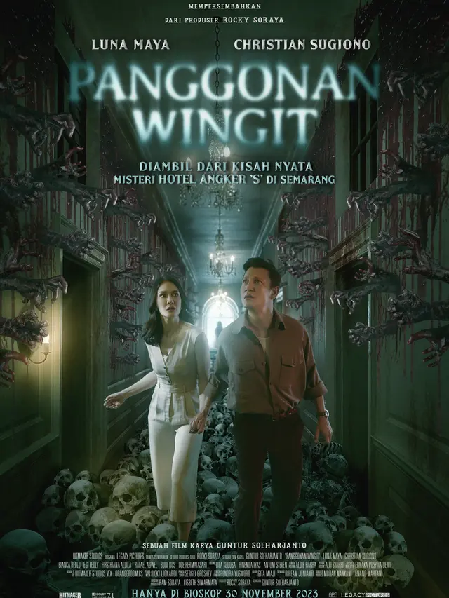 6 Tokoh Kunci Film Panggonan Wingit Dibintangi Luna Maya dan Christian Sugiono, Hotel Angker di ...