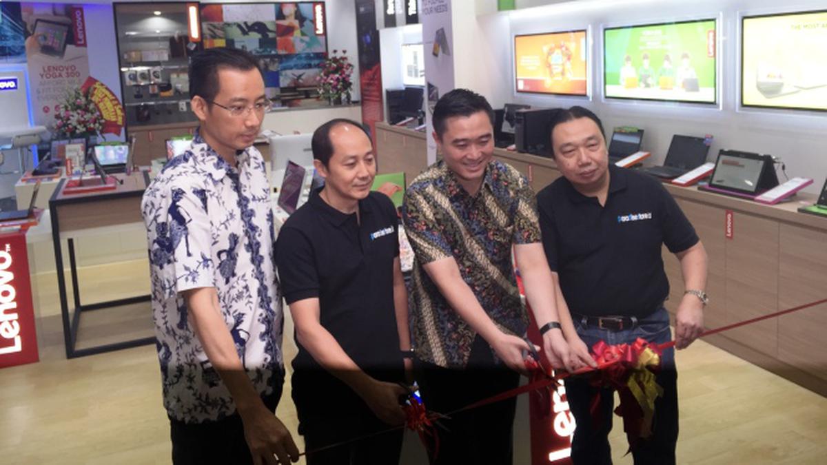 Buka Flagship Store, Lenovo Bidik Urutan Kedua di Indonesia