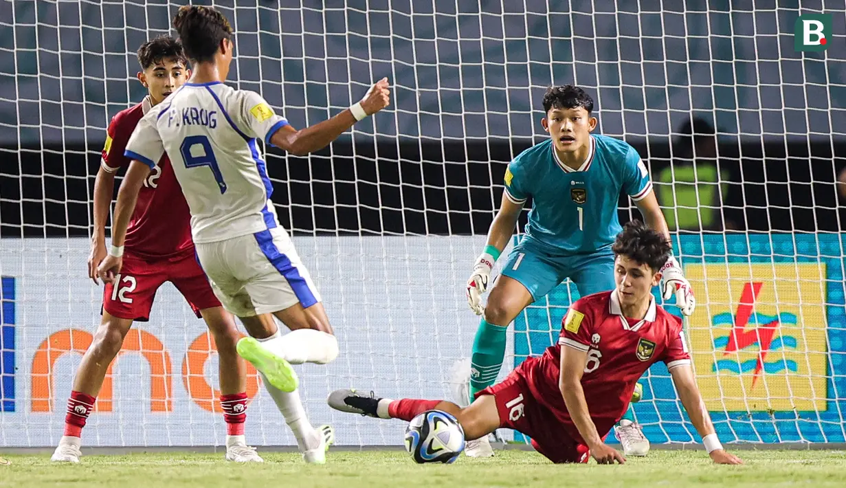 Foto: Debut Amar Brkic di Timnas Indonesia U-17 saat Piala Dunia U-17 ...