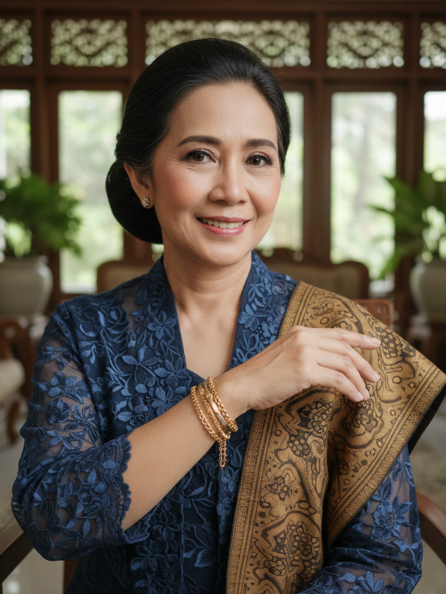 7 Model Gelang Emas Rantai Klasik untuk Usia 50 Tahun ke Atas