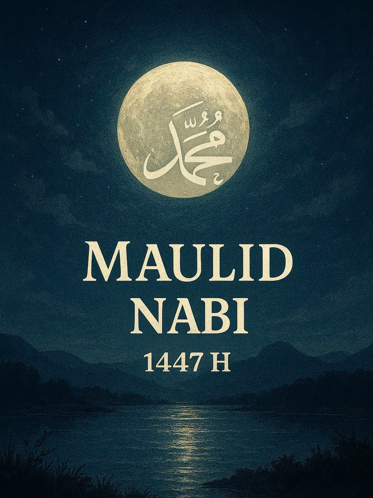 6 Ide Background Maulid Nabi Muhammad Simpel, Bisa Jadi Referensi di ...