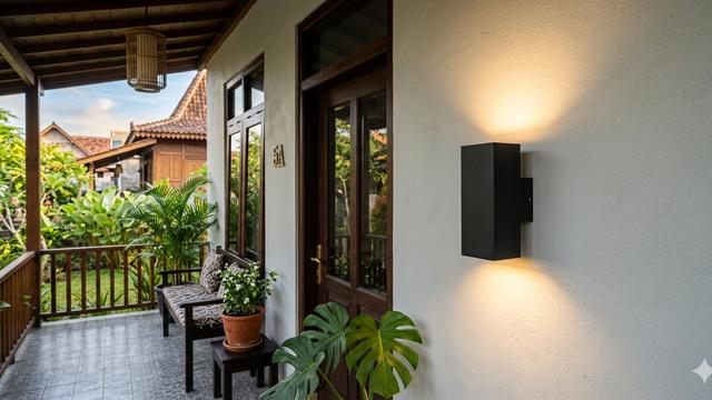 10 Ide Lampu Teras Rumah yang Estetik dan Modern