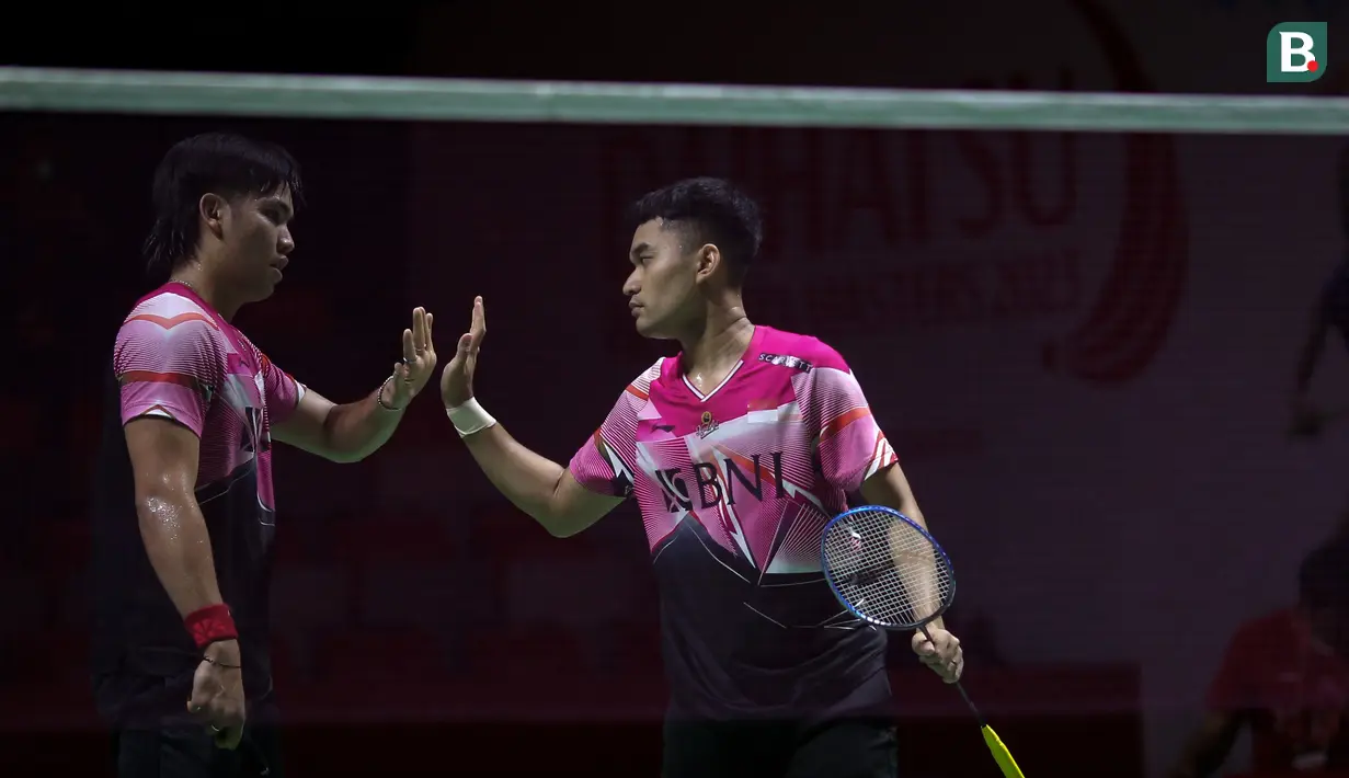 Foto: Fajar/Rian Terhempas, Leo/Daniel Melangkah Sendirian ke Semifinal Indonesia Masters 2023 ...