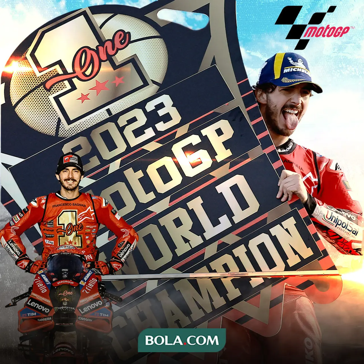 4 Catatan Kehebatan Pecco Bagnaia Sepanjang MotoGP 2023: Layak Banget Jadi Juara Dunia! - MotoGP ...