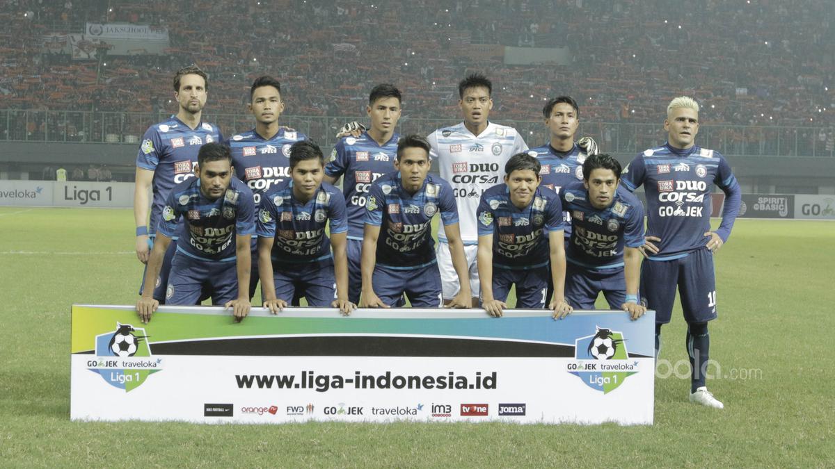 Arema Launching Logo Ulang Tahun Saat Hadapi Bali United