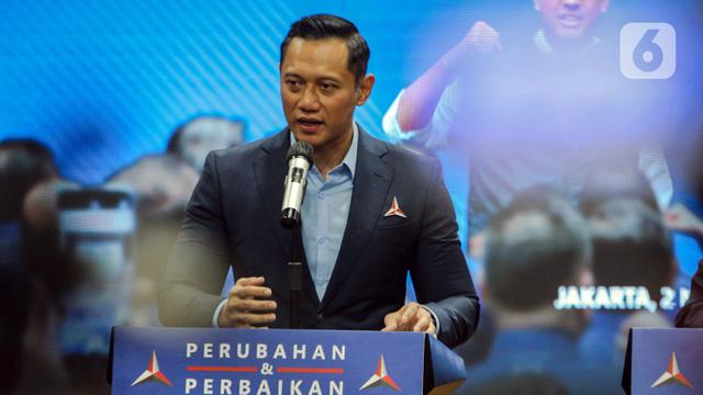 AHY Pidato, Anies Baswedan dan Koalisi Perubahan Tidak Hadir di Senayan Jakarta - News Liputan6.com