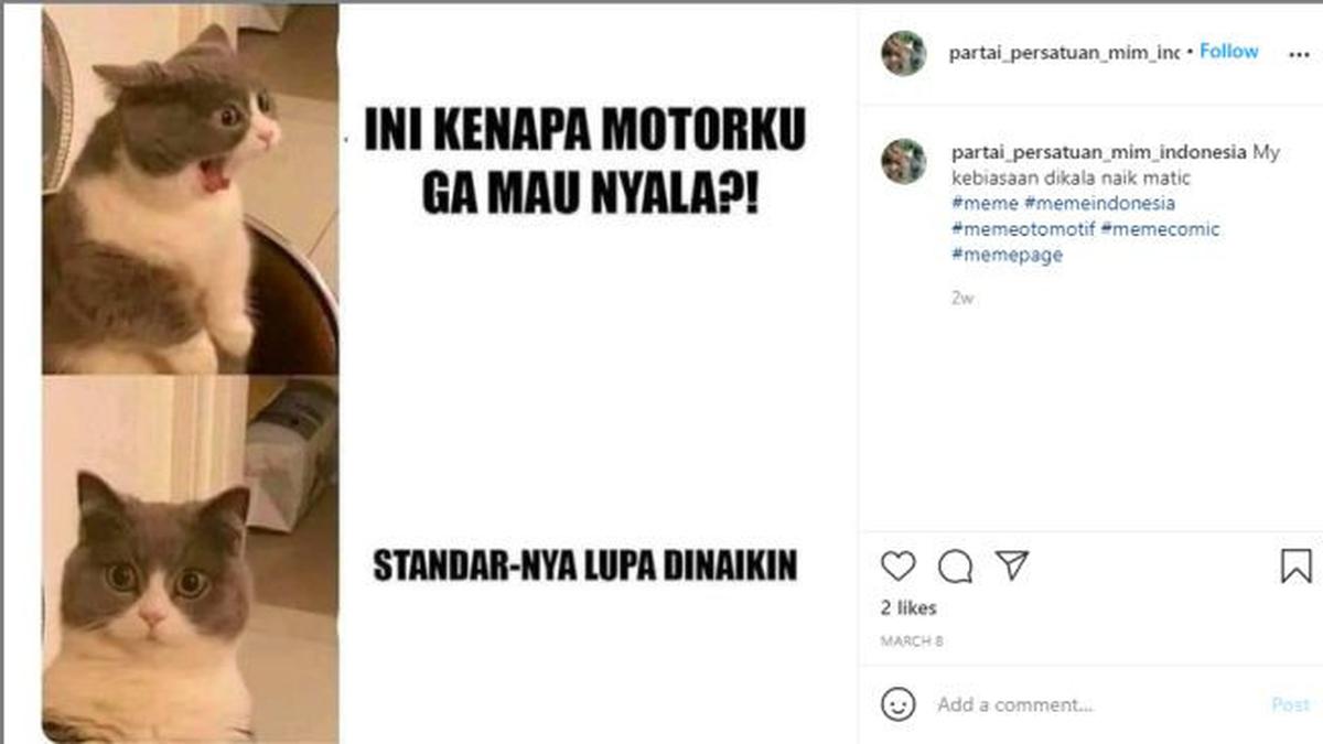 Meme Otomotif Pekan Ini: Motor Matik Tidak Mau Nyala - Otomotif ...