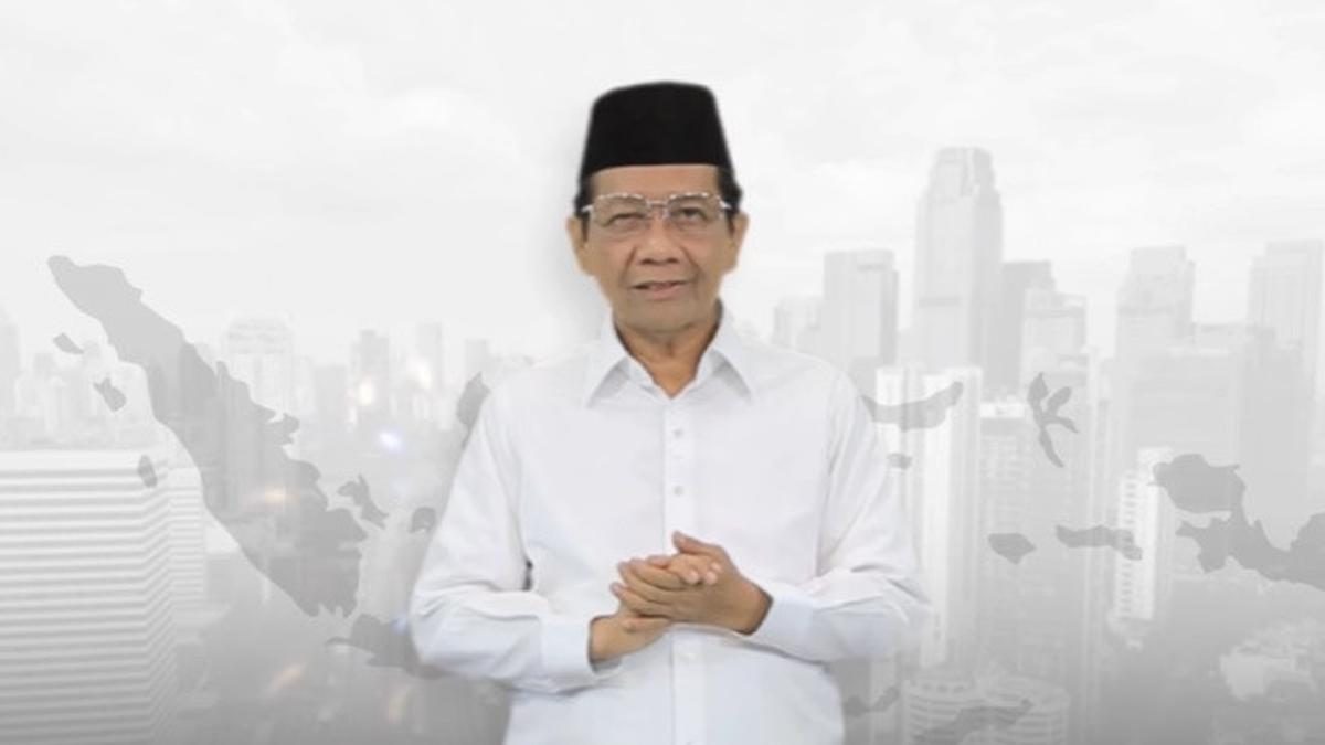 Mahfud MD Ucapkan Selamat Natal Pakai Pantun: Salam Sat Set dan Tas Tes ...