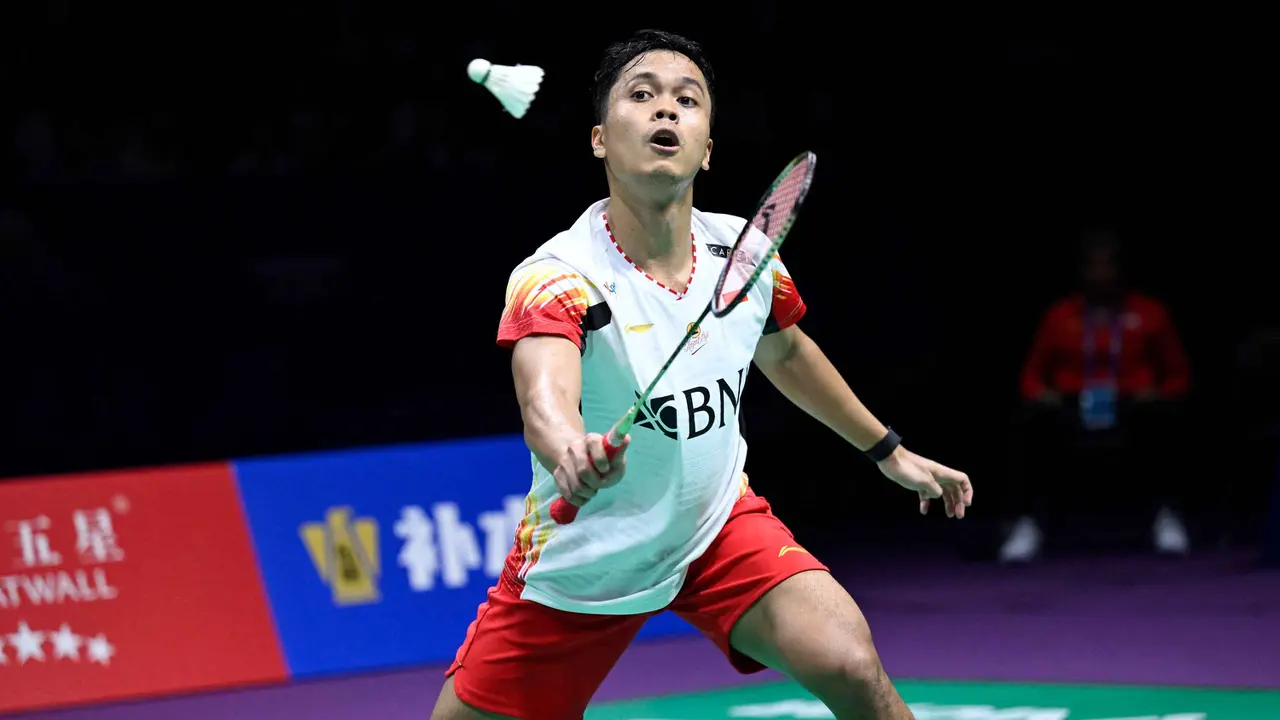 Ekspresi Taufik Hidayat dan Lin Dan saat Anthony Ginting Digasak Shi Yuqi di Piala Thomas: Satu ...