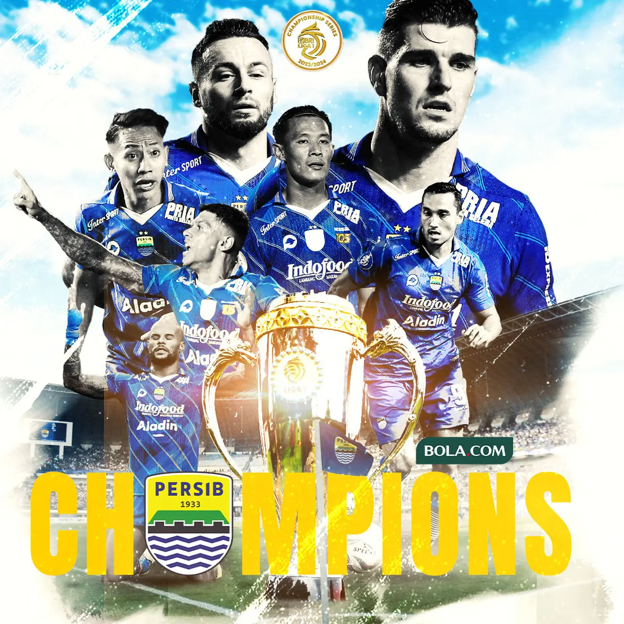 Fakta Unik Persib Bandung: 3 Kali Juara Setelah Berstatus Runner-up di ...