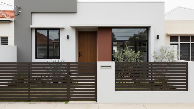 9 Inspirasi Gambar Fasad Rumah Minimalis dengan Pagar Horizontal, Bikin ...