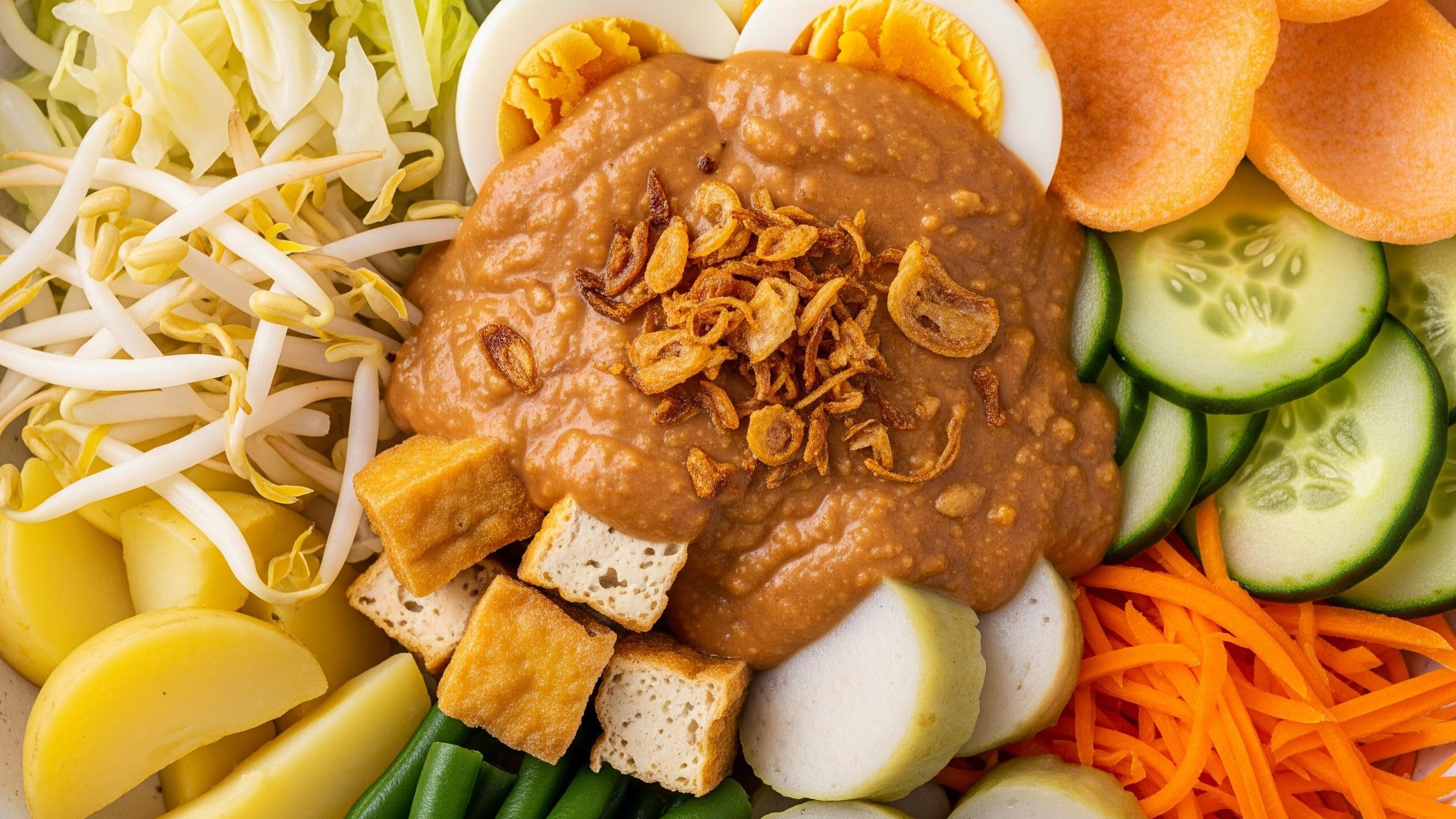 Resep Bumbu Gado-Gado Enak Pakai Kentang, Rahasia Rasa Gurih yang Bikin ...
