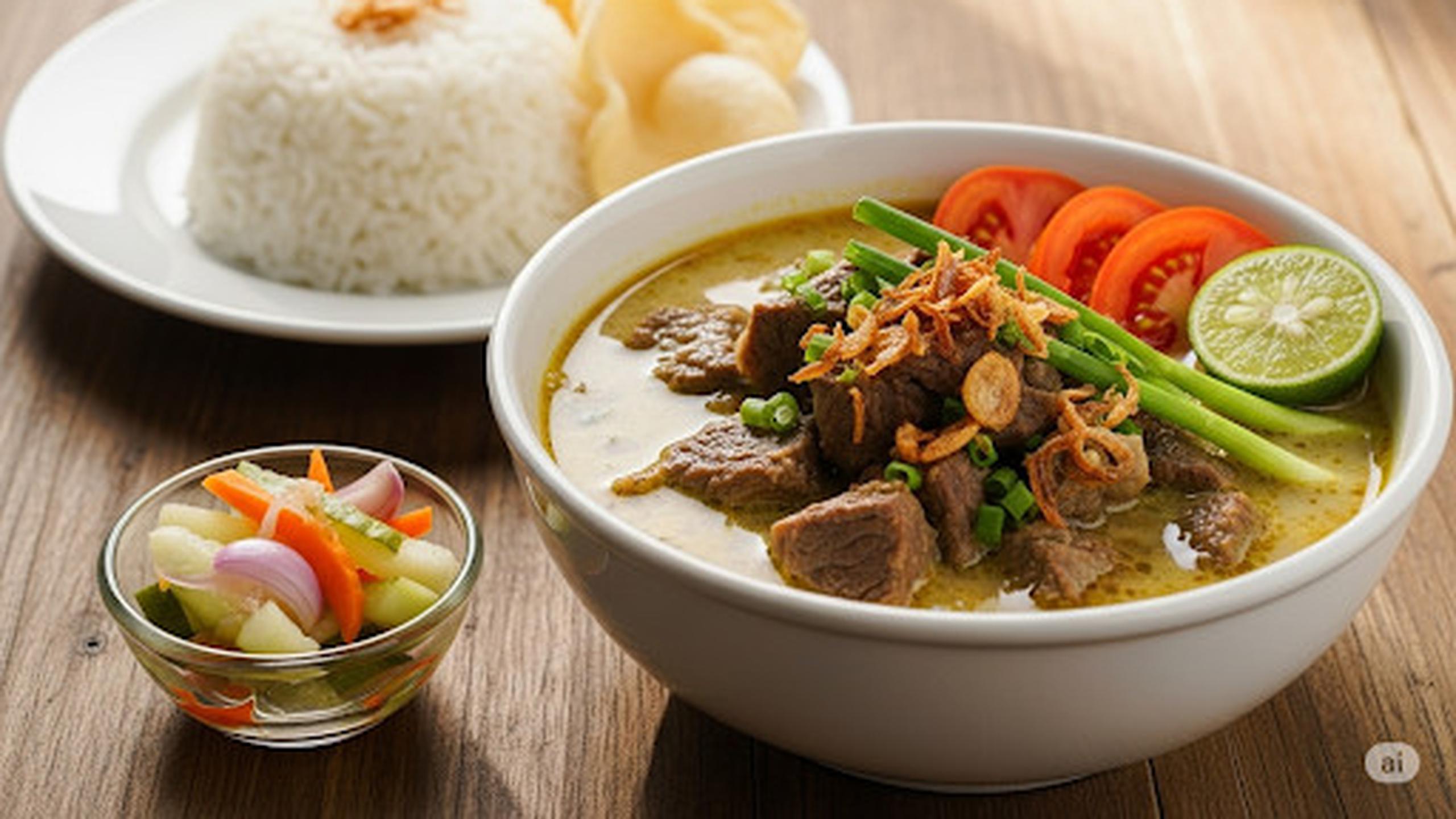 Resep Soto Betawi Kuah Santan yang Gurih, Kaya Rempah, dan Otentik