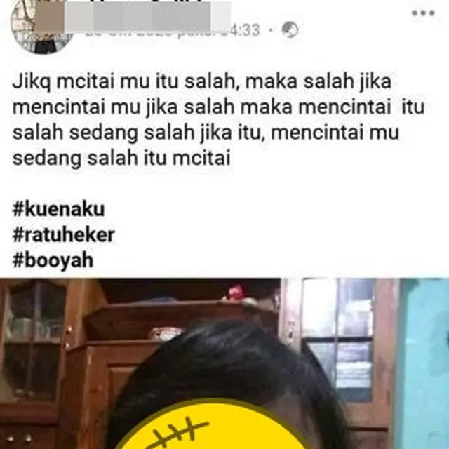 6 Status Facebook tentang Percintaan Terlalu Alay Ini Kocak, Bikin ...