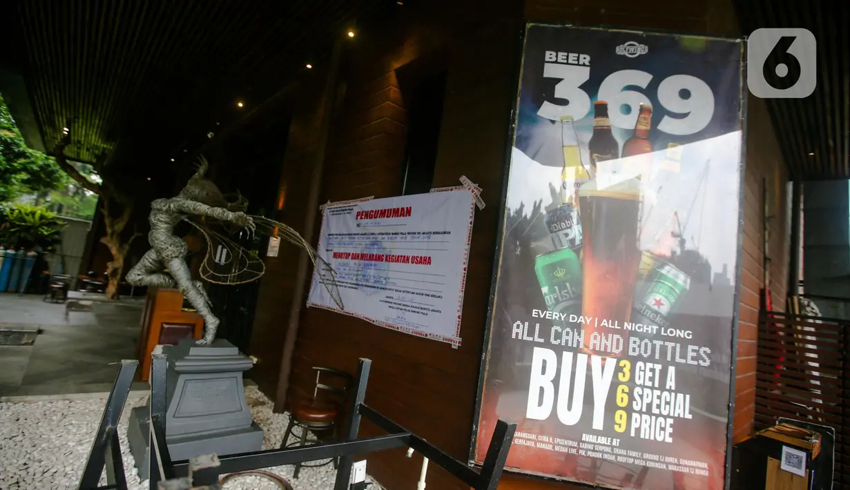 FOTO: Izin Usaha Kafe Holywings Dicabut - Foto Liputan6.com