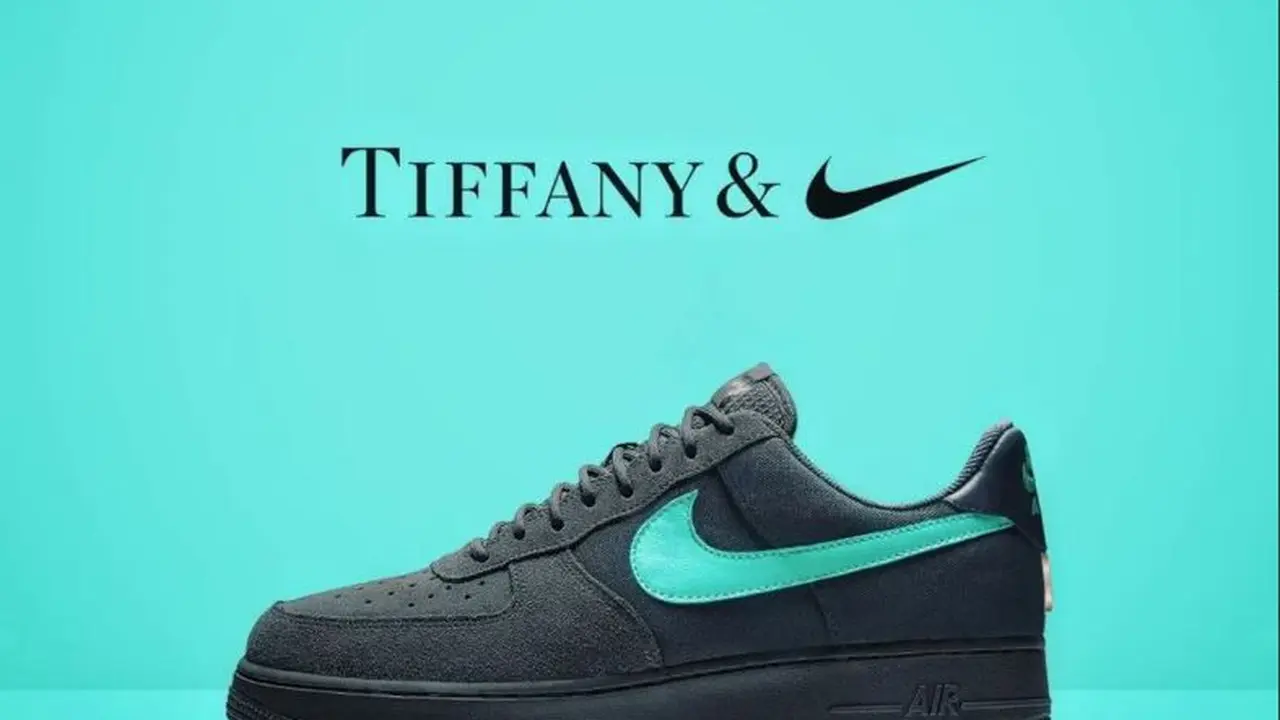 Kolaborasi Nike dan Tiffany & Co. Luncurkan Sneakers, Kotak Sepatunya ...