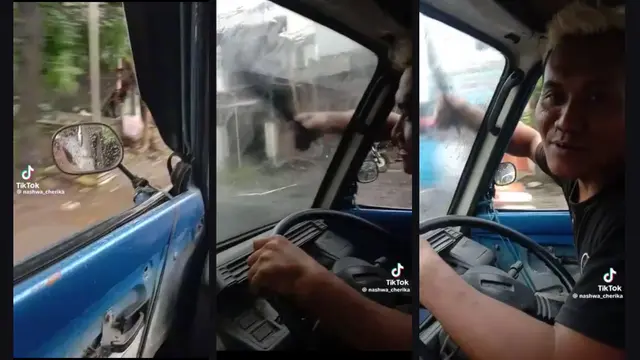 Spion dan Wiper Angkot Rusak, Pria Ini Punya Cara Murah Meriah untuk ...