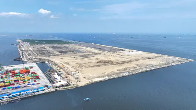 Digarap PT PP, Progres Pembangunan Terminal Kalibaru Tahap 1B di ...