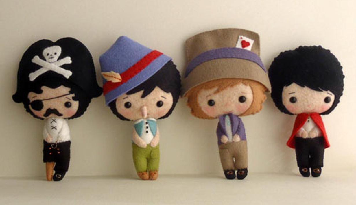 Boneka Mini Bentuk Putri dan Hewan Lucu - Photo Fimela.com