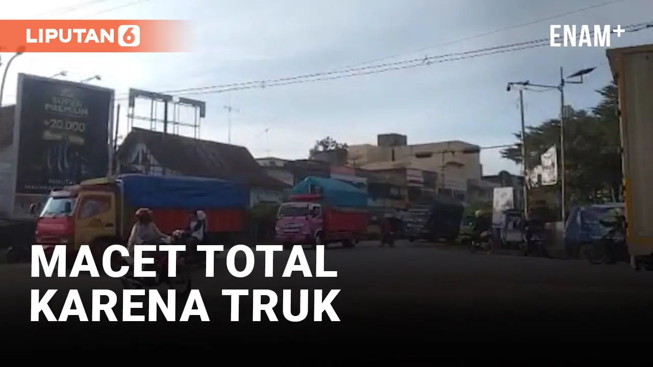 Cerita Macet Horor 22 Jam di Jambi, Truk Batu Bara Jadi Biang Kerok - Bisnis Liputan6.com