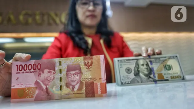 Rupiah Dibuka Perkasa Lawan Dolar AS, Sentuh 15.386 - Bisnis Liputan6.com