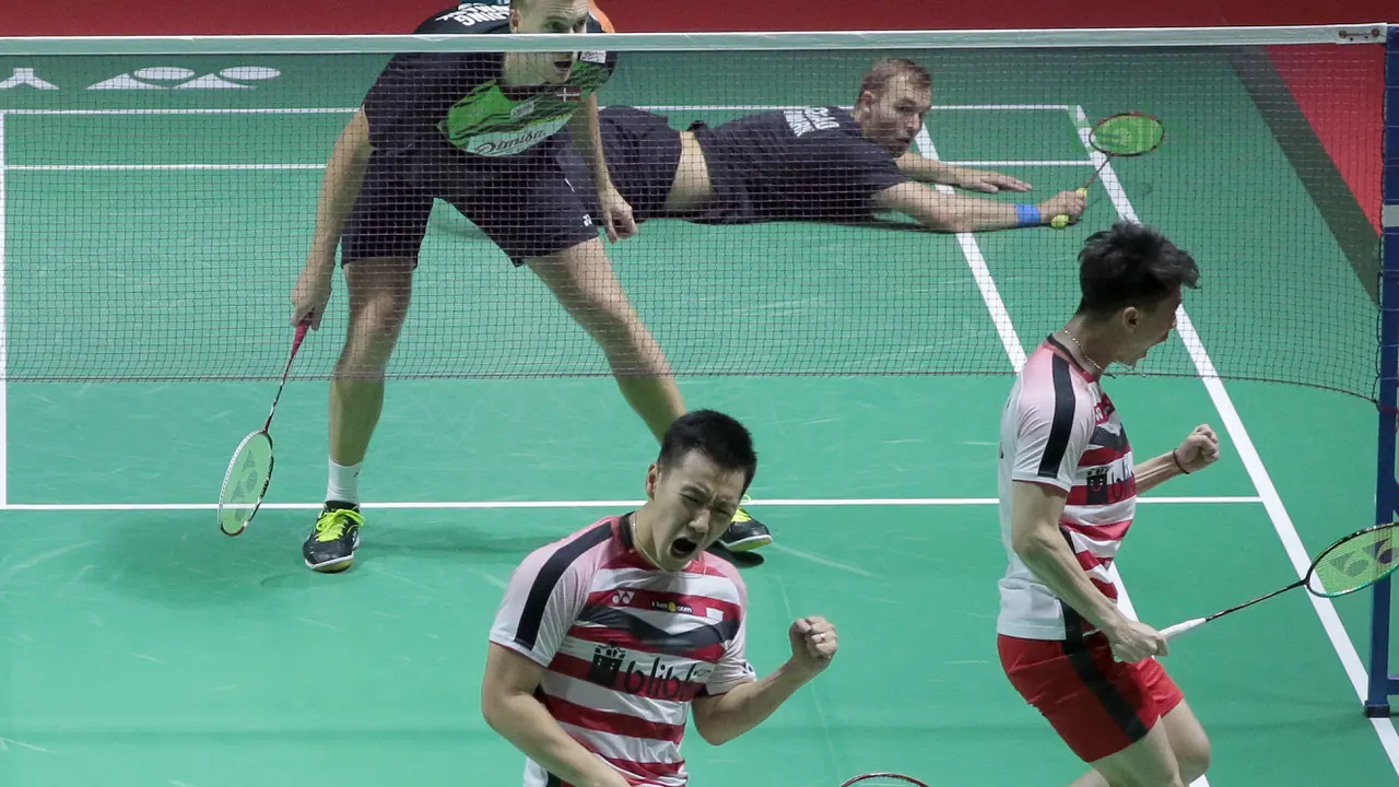 Susah Payah Bungkam Ganda Denmark, Kevin / Markus Kritik Kinerja Wasit ...