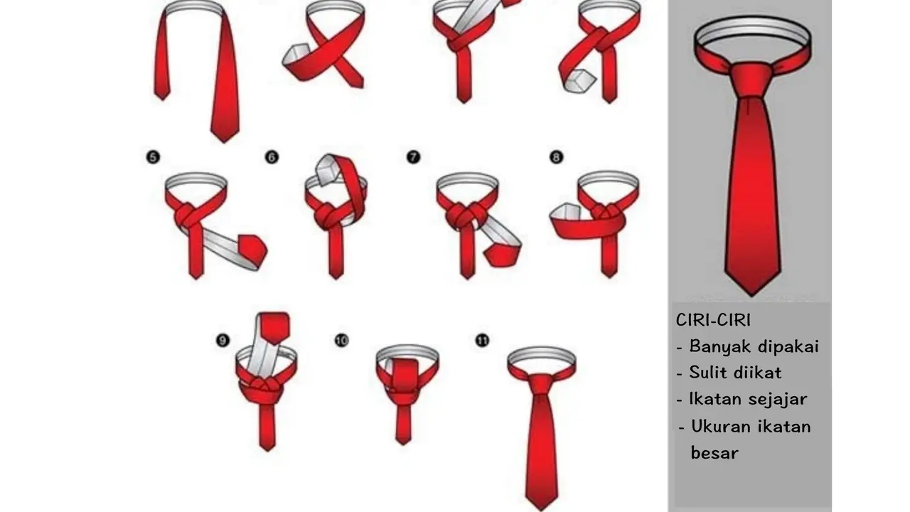 10 Cara Membuat Dasi yang Mudah dan Bisa Buat Tampilanmu Jadi Lebih ...