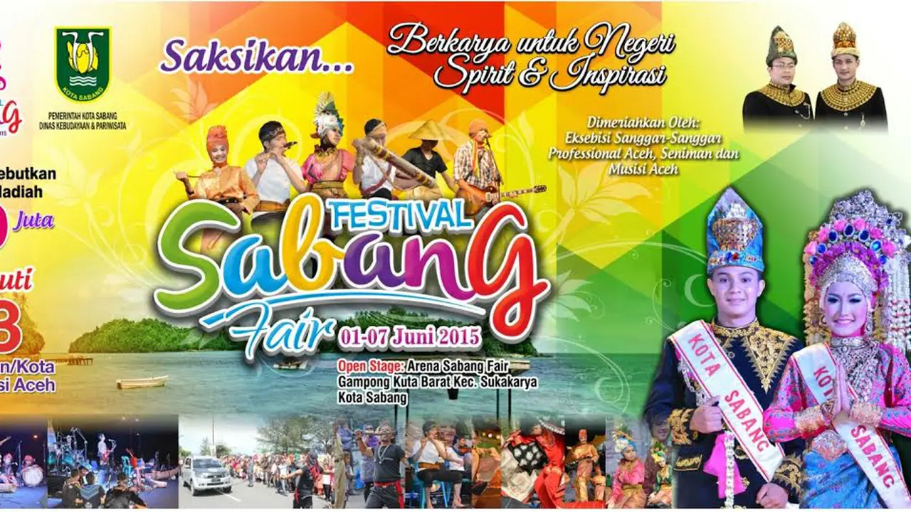 Antusias Wisatawan Sambut Festival Sabang Fair - Citizen6 Liputan6.com