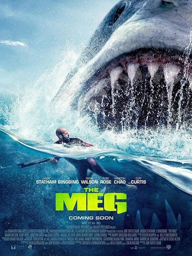 5 Fakta Menarik Film Meg 2: The Trench yang Dibintangi Jason Statham