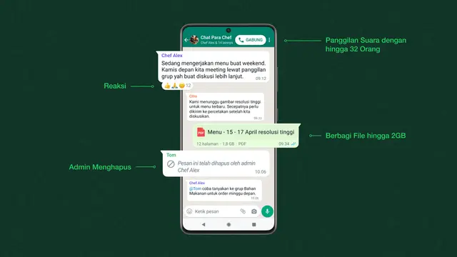 5 Fitur WhatsApp Terbaru, Cek di Sini - Tekno Liputan6.com