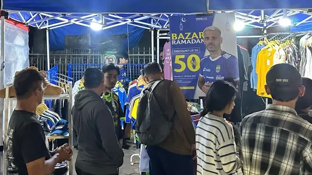 Hadir di Bazar Ramadan Trunojoyo 2025, Persib Store Tawarkan THR ...
