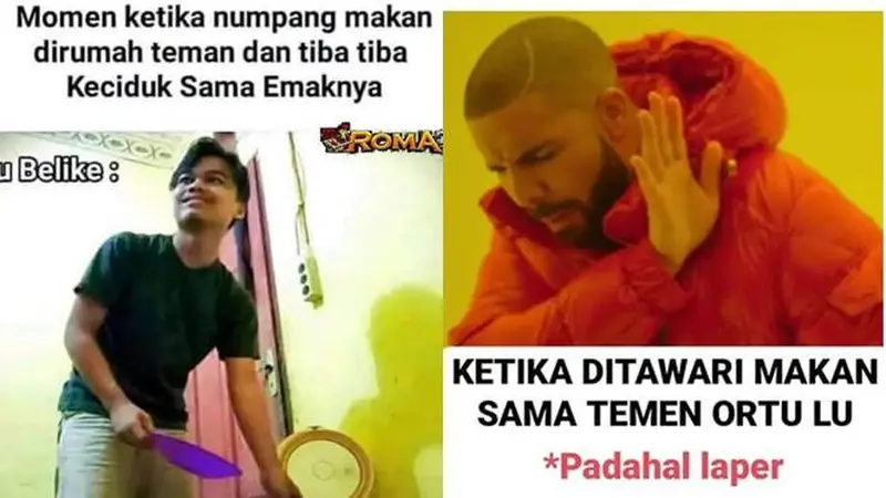 Memes Cuma Teman Cuma Teman