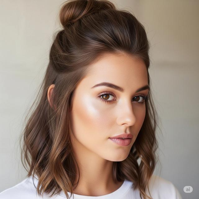 6 Model Sanggul Modern Rambut Pendek Tren 2025, Tampil Elegan