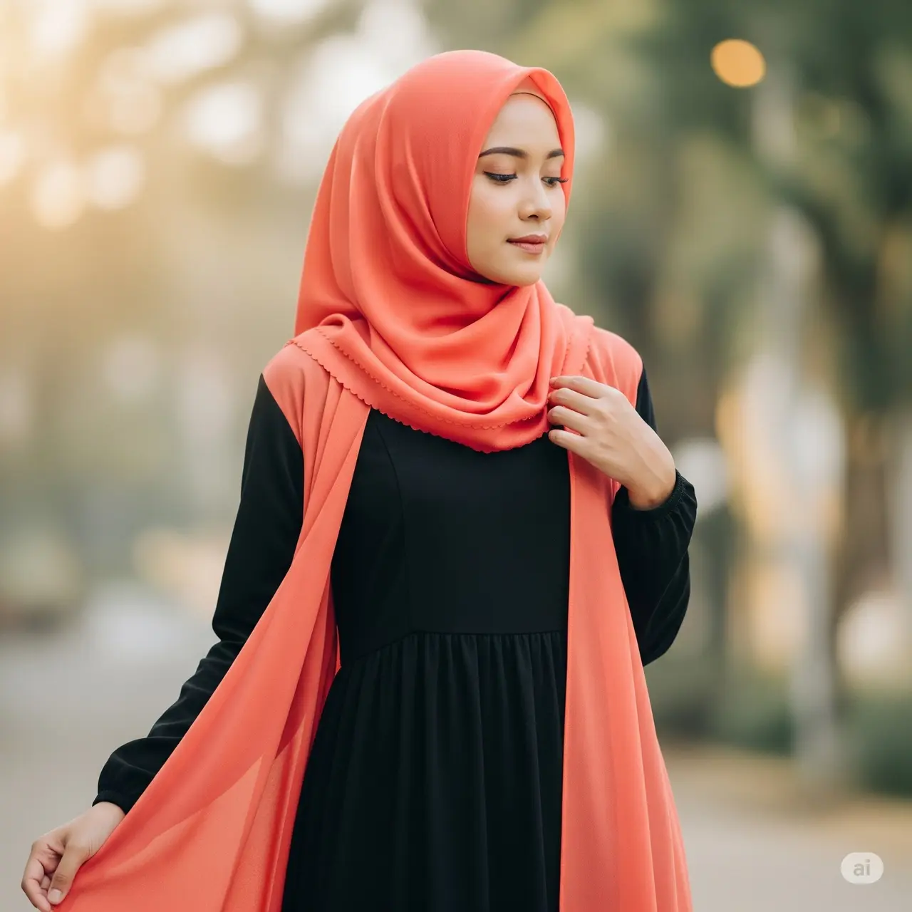 18 Inspirasi Dress Warna Hitam untuk Hijabers 2025, Stylish Tapi Tetap ...