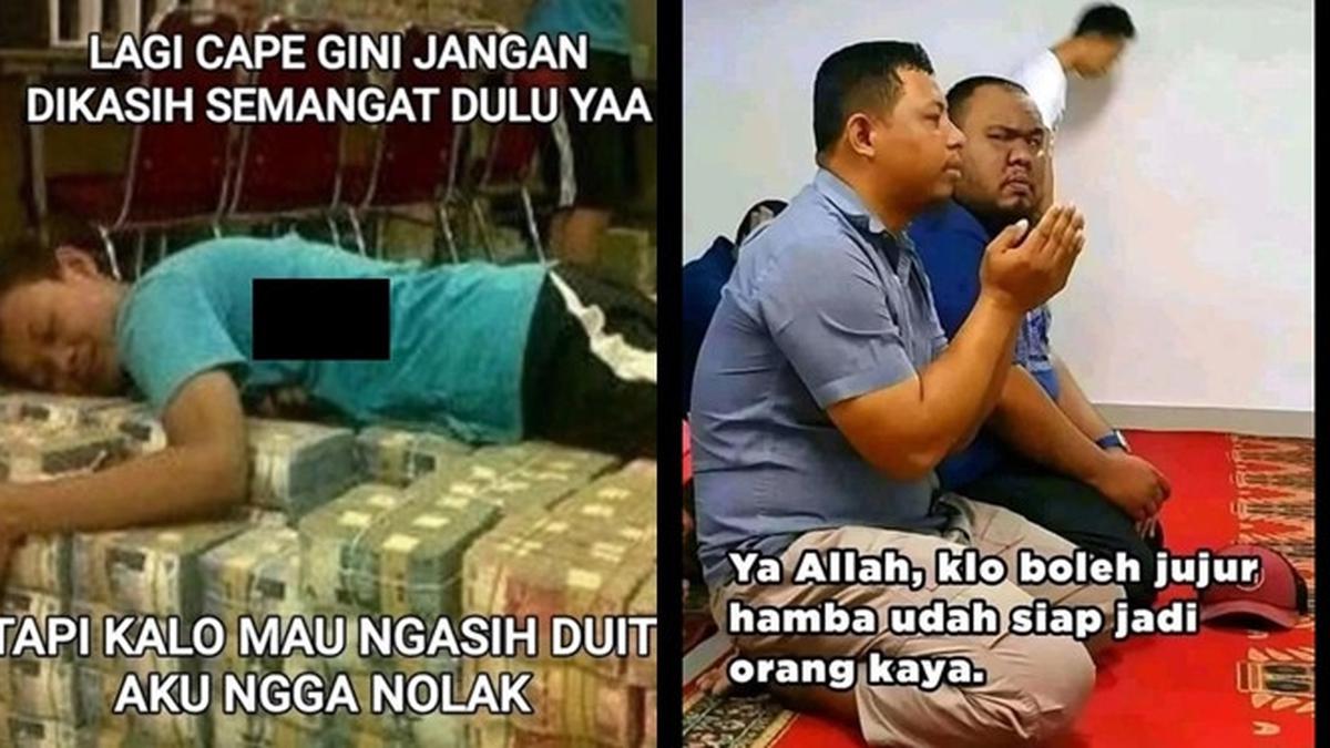 6 Meme Butuh Duit Ingin Kaya Ini Banyak Dirasakan Orang, Kocak Banget ...