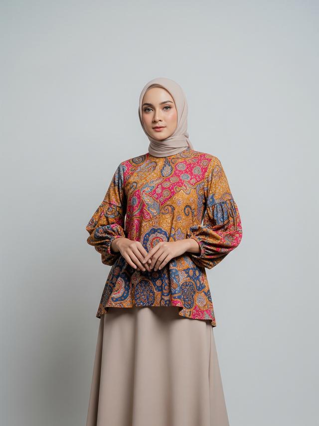 9 Model Atasan Batik Bawahan Rok yang Kekinian, Referensi Penampilan di ...