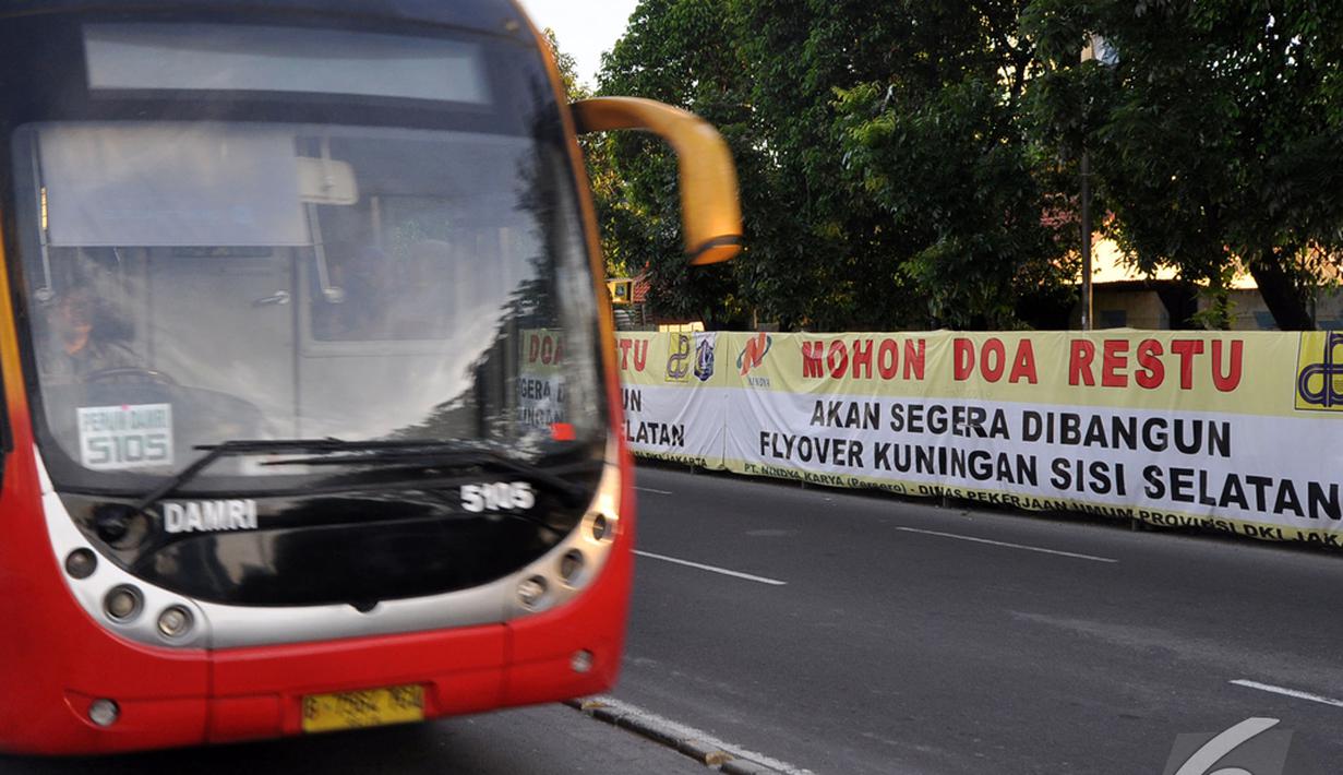 Pemda DKI Akan Bangun Flyover Perempatan Kuningan - Foto Liputan6.com