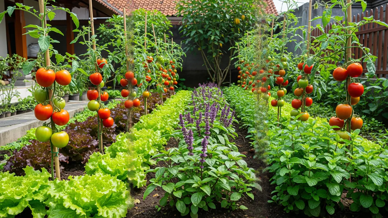 11 Ide Kebun Mini Rumah yang Menjaga Ketersediaan Sayur Selama Minggu ...