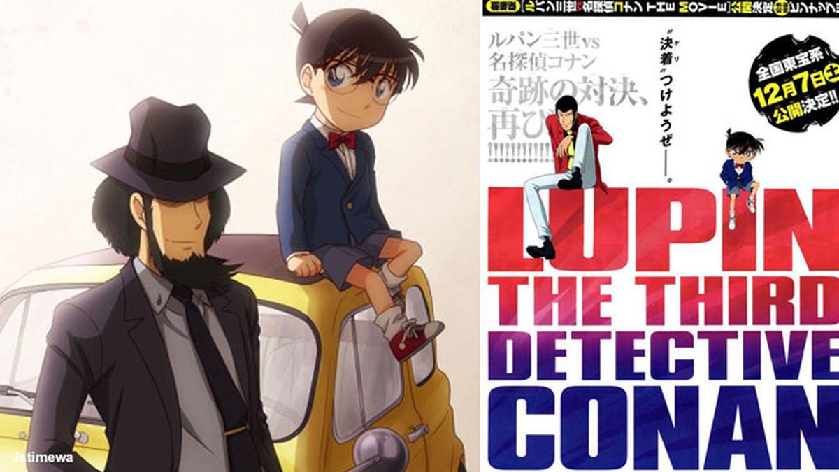 Detective Conan dan Lupin III Kembali Beradu Otak di Film Baru
