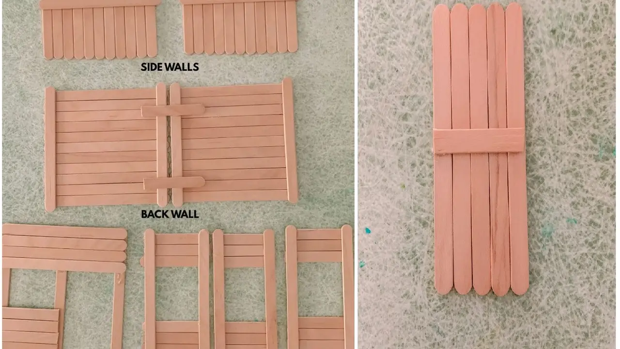 Cara Membuat Rumah dari Stik Es Krim, Lengkap dengan Gambar - Hot Liputan6.com