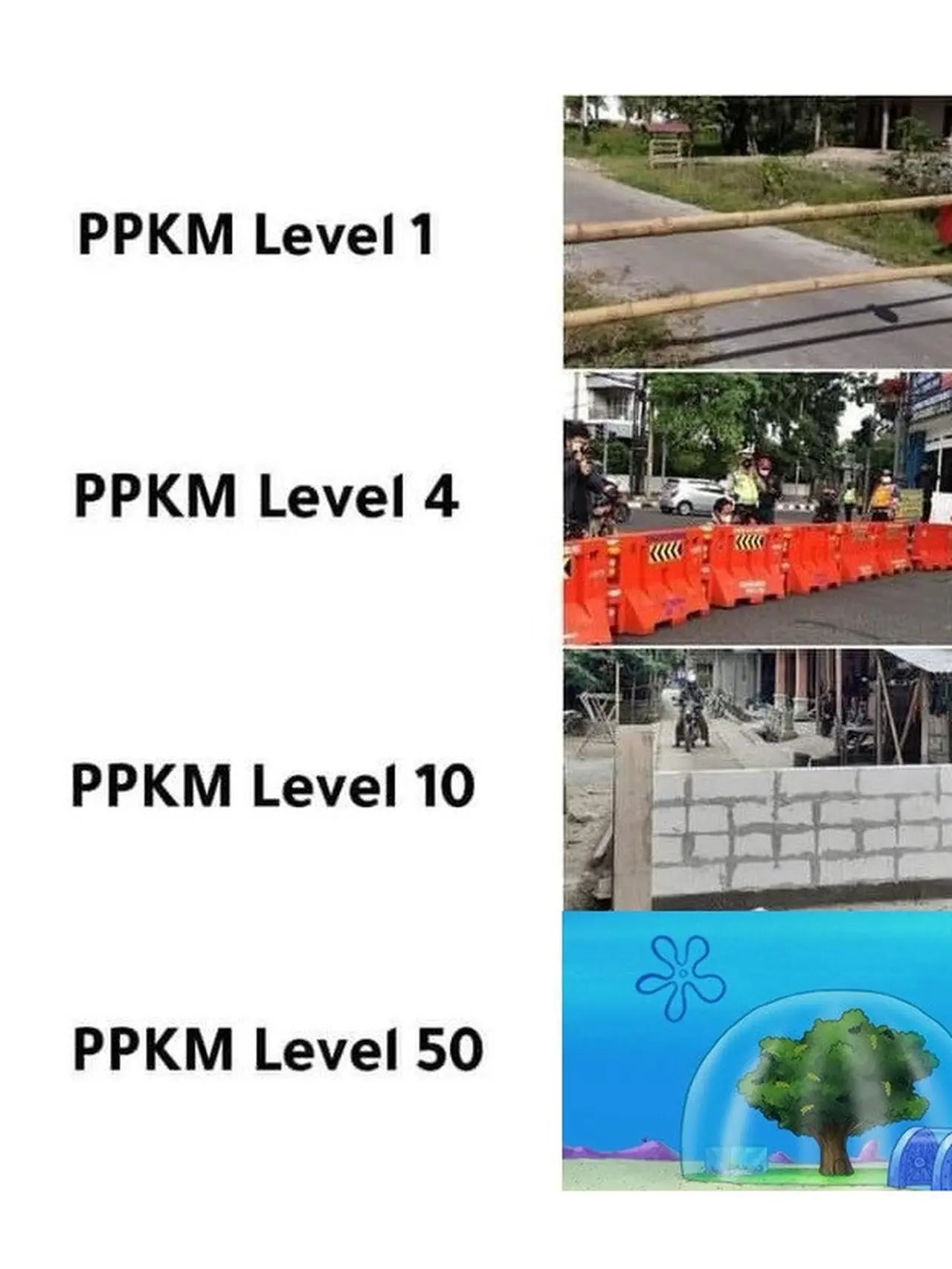 6 Meme PPKM Level 50 ala Netizen Indonesia Ini Bikin Geleng Kepala ...
