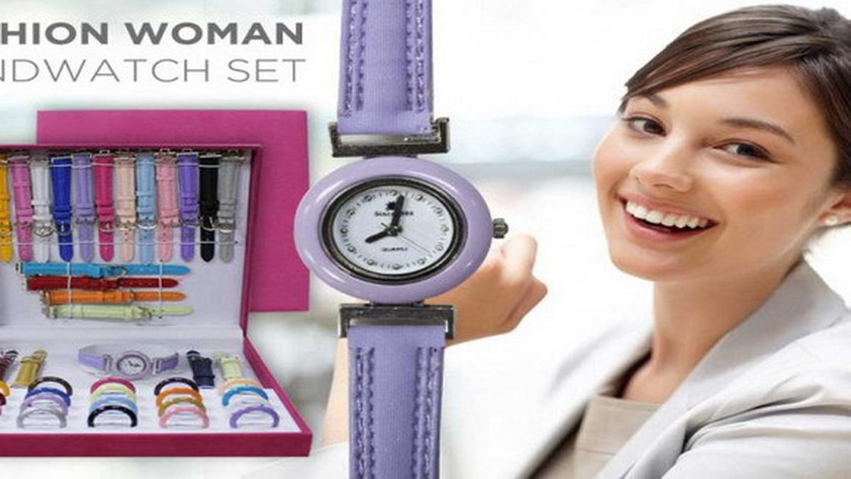 Fashion Women Handwatch Set - Lifestyle Fimela.com