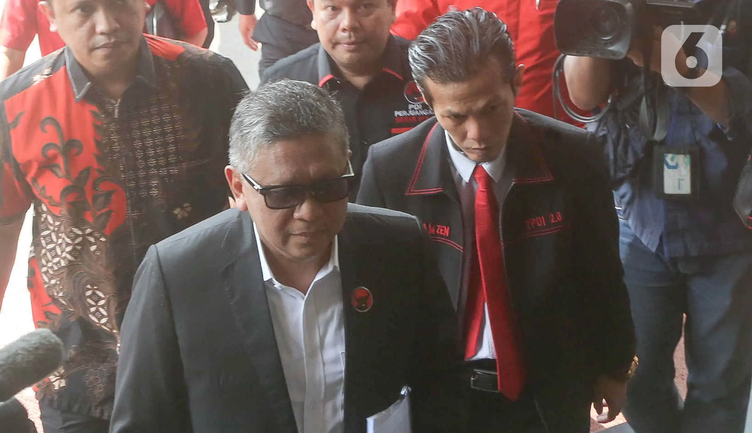 Sekjen PDIP Hasto Kristiyanto Penuhi Panggilan Polda Metro Jaya - Foto Liputan6.com