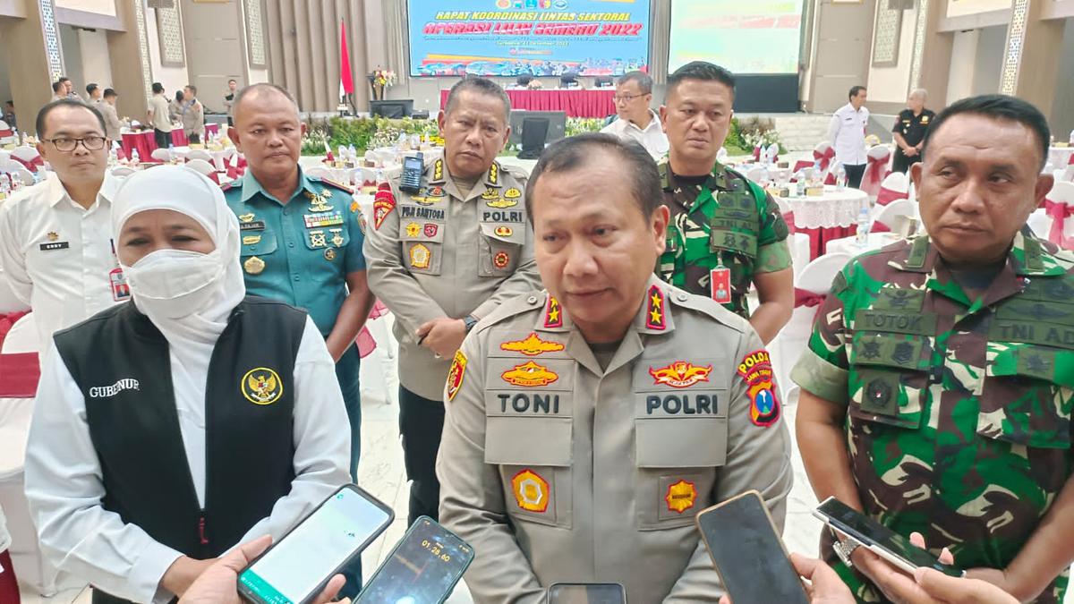 Kesiapan Polda Jatim Amankan Libur Natal dan Tahun Baru - Surabaya Liputan6.com